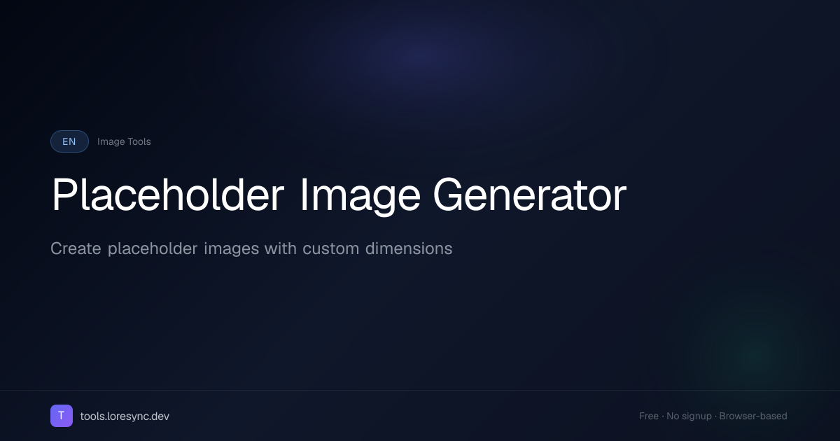 Placeholder Image Generator - Custom PNG, JPEG, and WebP placeholders ...